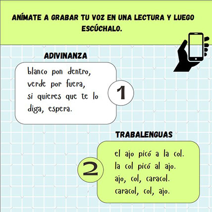 Desafío 1: ¡Vamos a leer! | Educando Juntos
