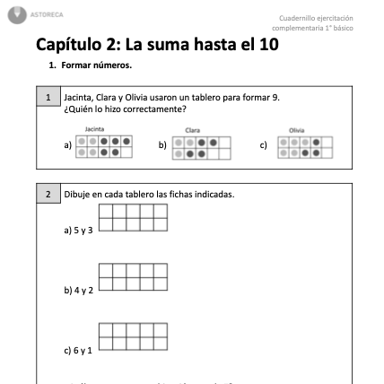Cuadernillos de ejercitación complementaria matemática Astoreca | Educando Juntos
