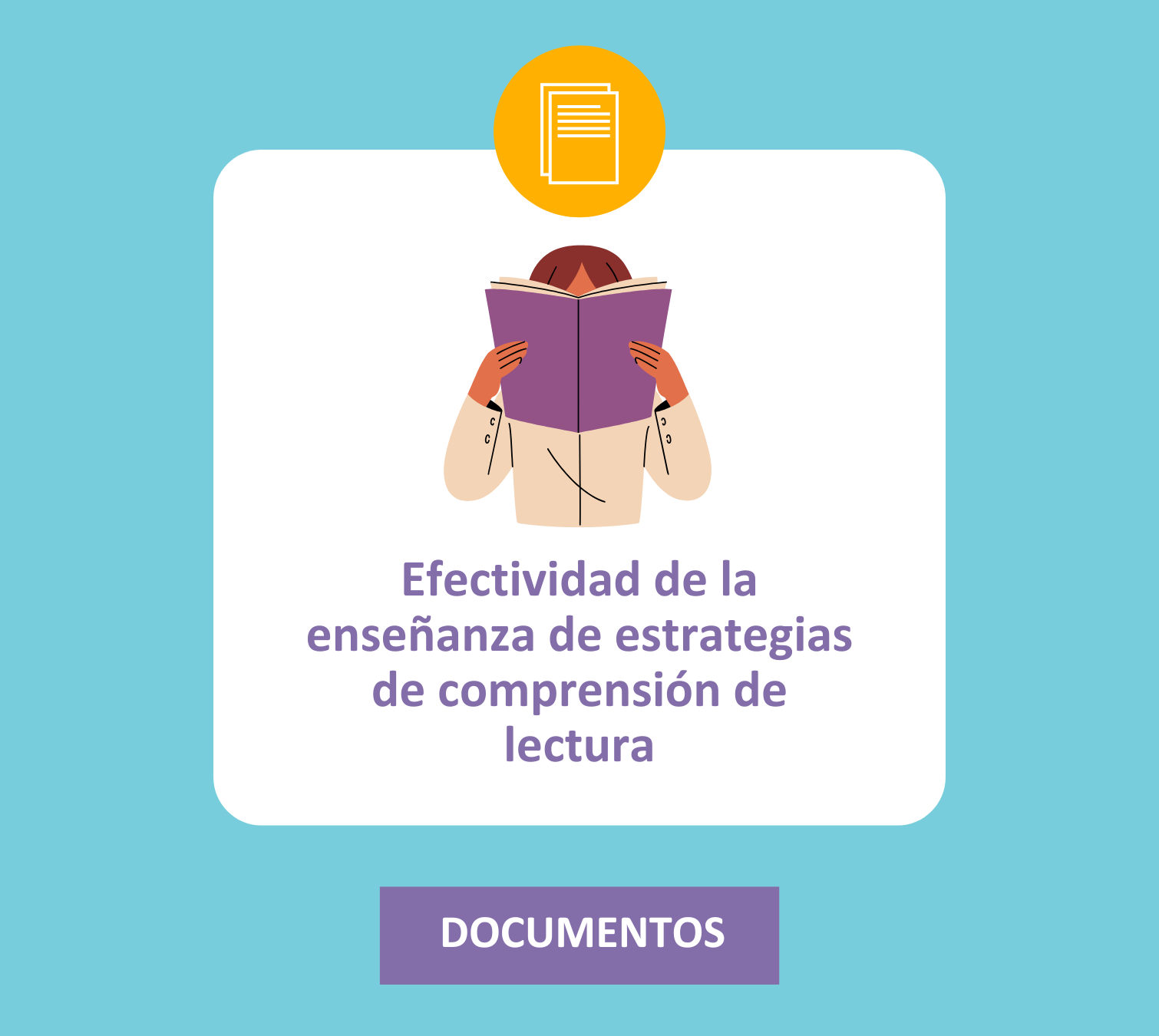Efectividad de la enseñanza de estrategias de comprensión de lectura ...